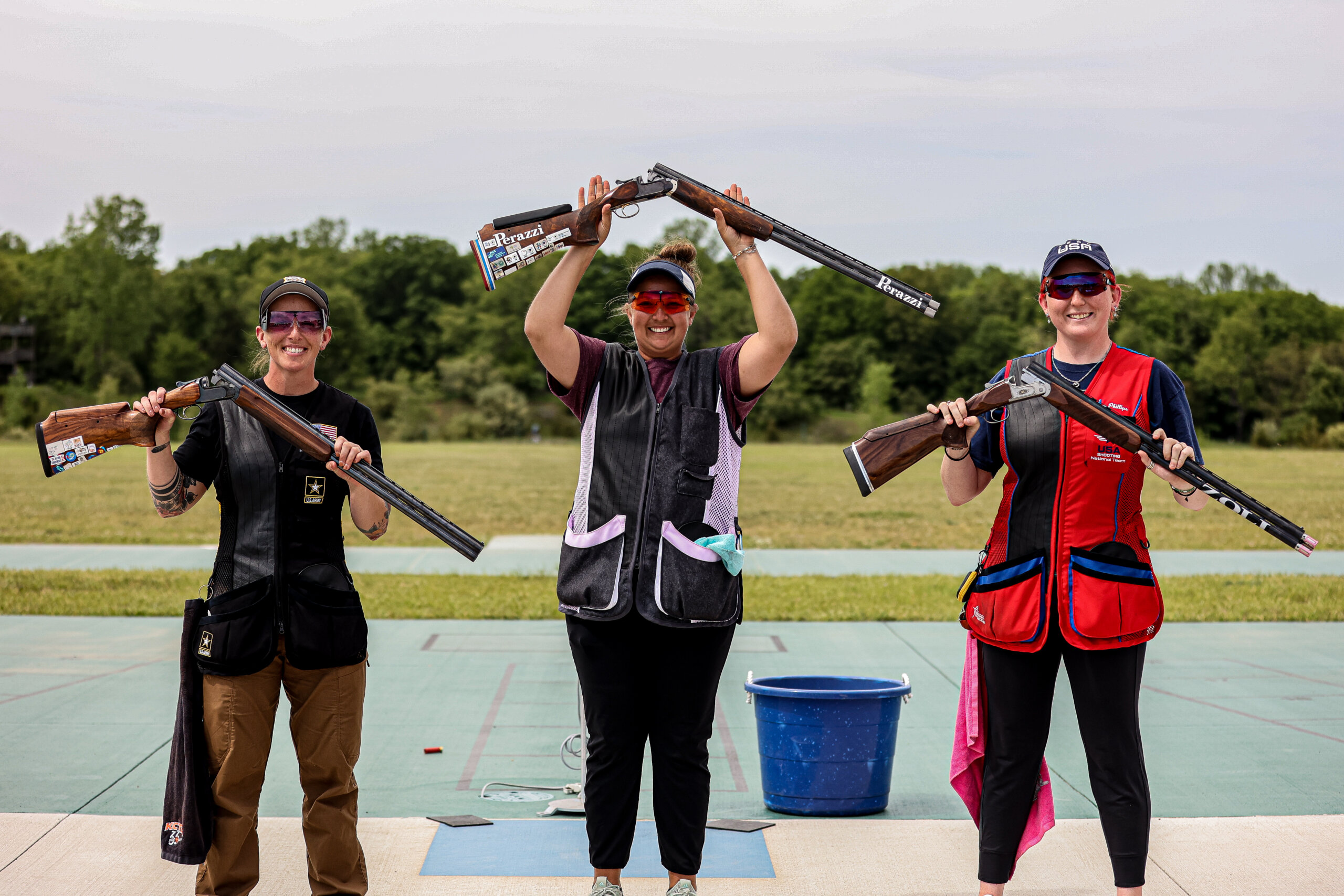 Olympic Trap Shooting Results
